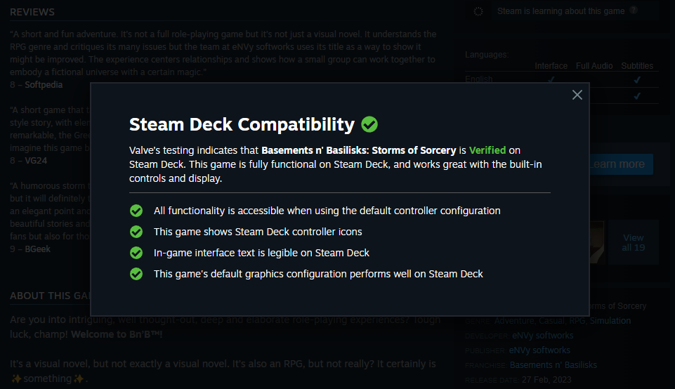 Steam Community :: Basements n' Basilisks: Storms of Sorcery