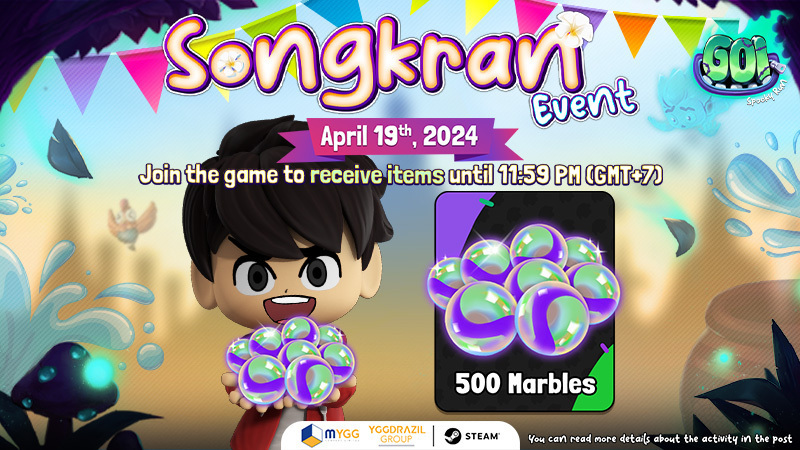 Goi: Spooky Run - 🧾 Songkran Welcome Item on April 19th, 2024 - Steam News