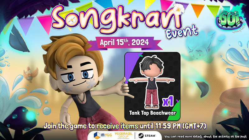 Goi: Spooky Run - 🧾 Songkran Welcome Item on April 15th, 2024 - Steam News