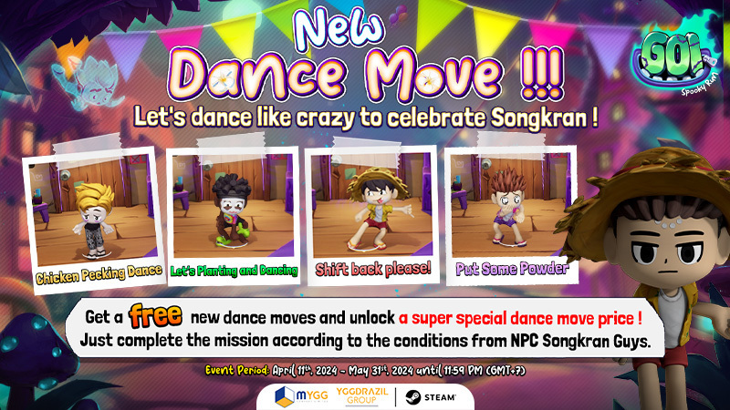 Goi: Spooky Run - New Dance Move !!! Let's dance like crazy to ...