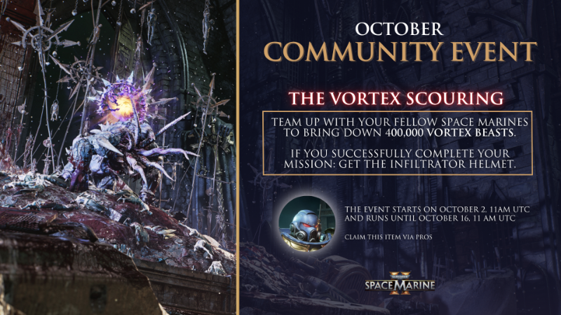 Warhammer 40,000: Space Marine 2 - Get the Infiltrator Helmet by taking ...