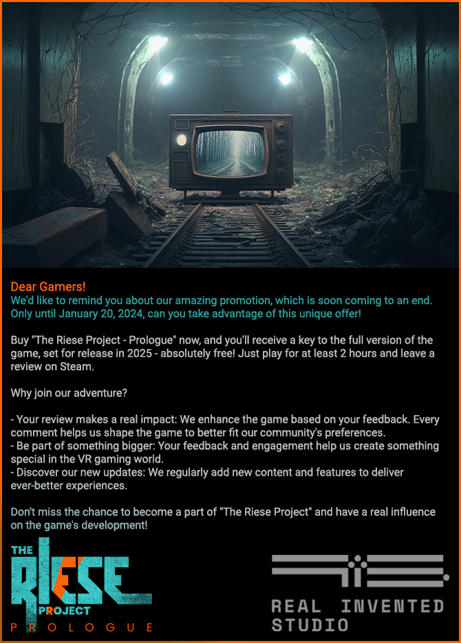 Steam Community :: The Riese Project - Prologue