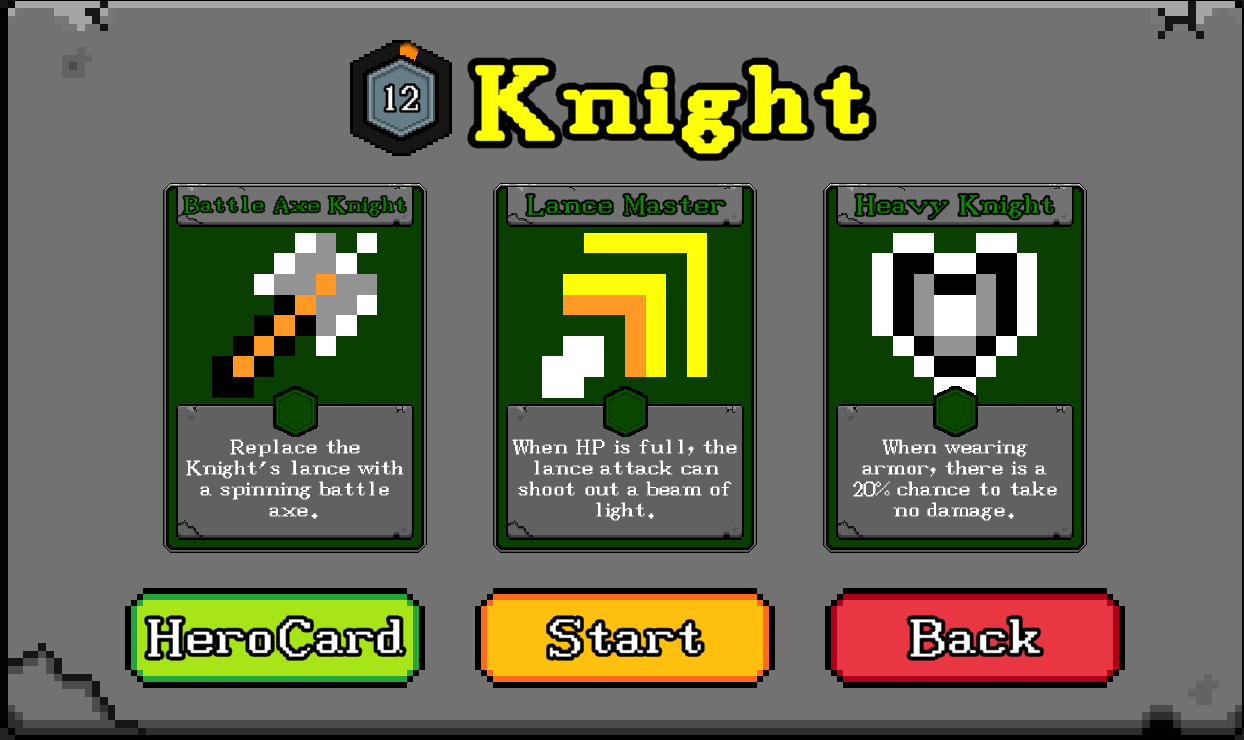 Unlock Hero Cards by upgrading your hero level.