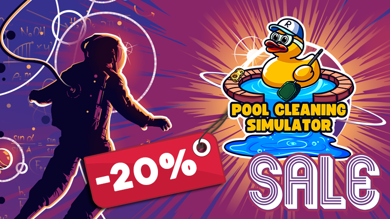 Steam :: Pool Cleaning Simulator :: 🚀Games Defying Gravity Steam Sale!
