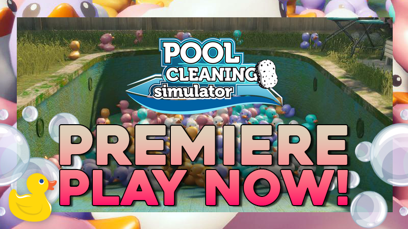 Pool Cleaning Simulator - Pool Cleaning Simulator premiere! - Steam News