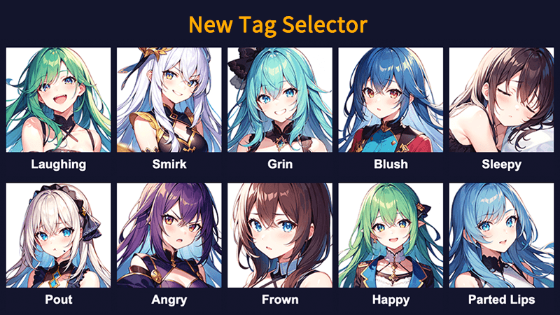Steam :: AI Image Generator :: New Tag Selector