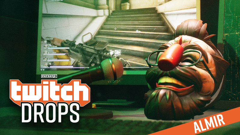 PAYDAY 3 - PAYDAY 3 Almir Mask Twitch Drop - Steam News