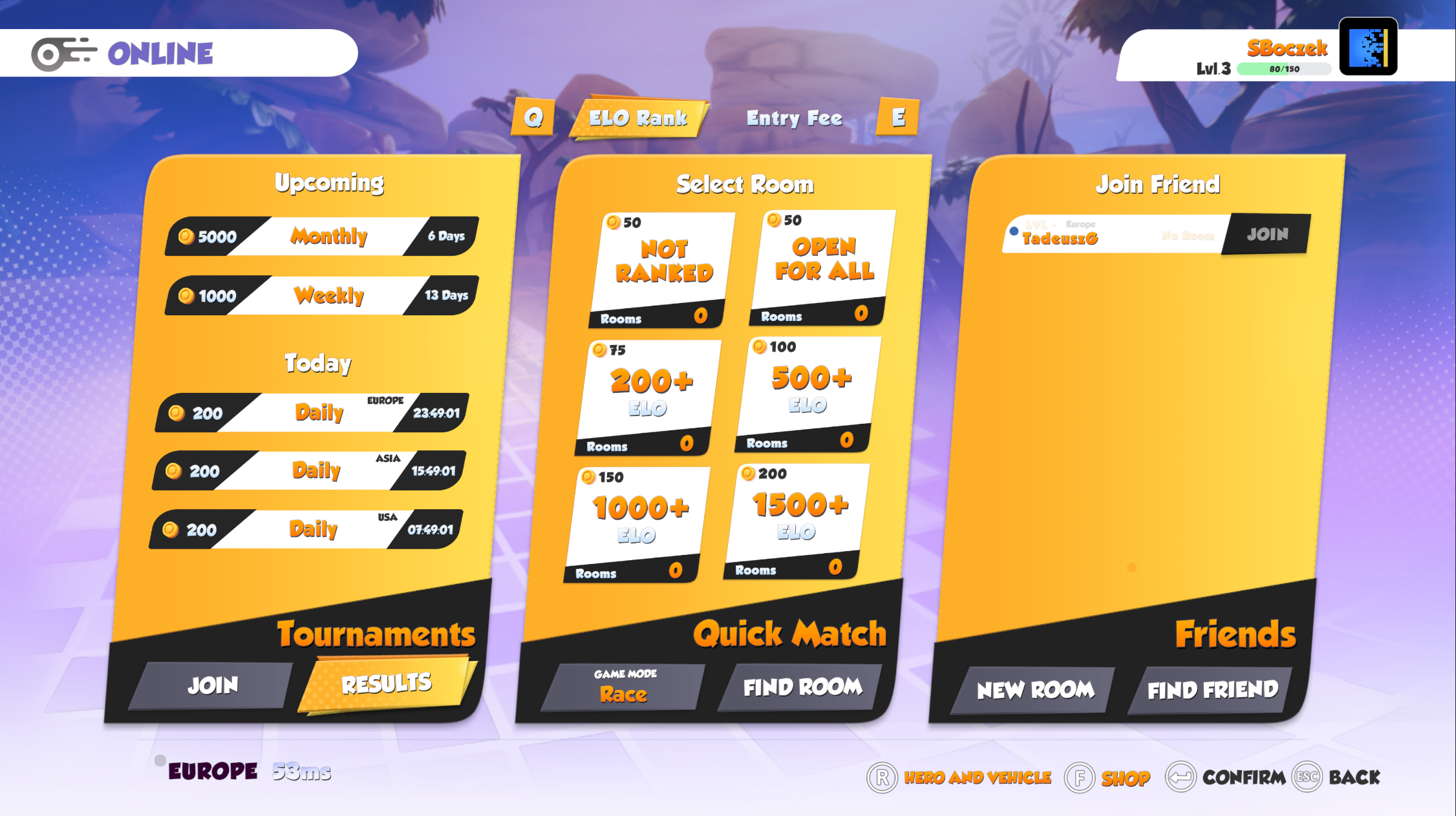 ELO ranking will be integral to the game. For those unfamiliar with the ...