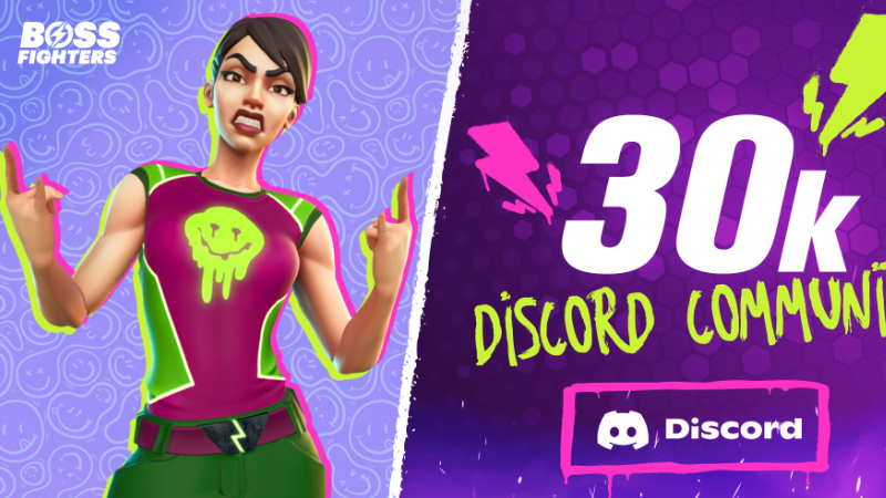 BOSS FIGHTERS - 30K DISCORD - Steam News