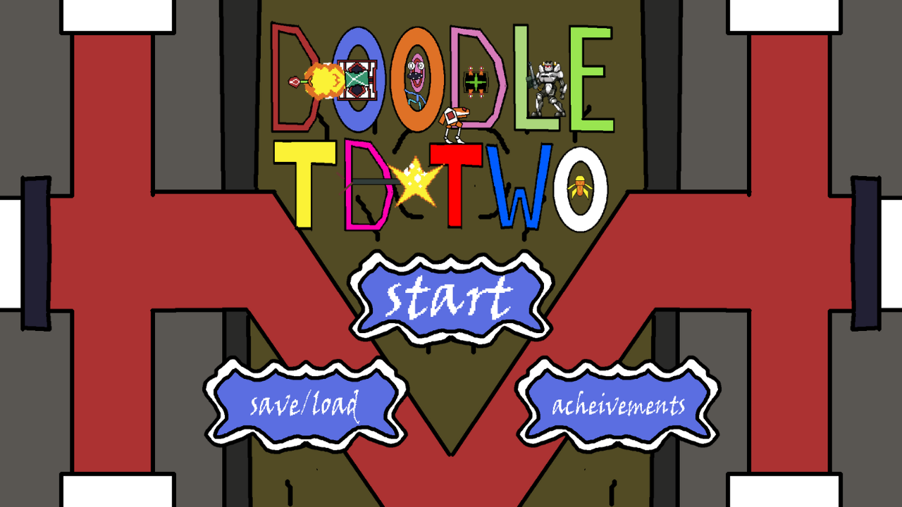 heres a map from doodle td 2 we overhauled the original concept and ...