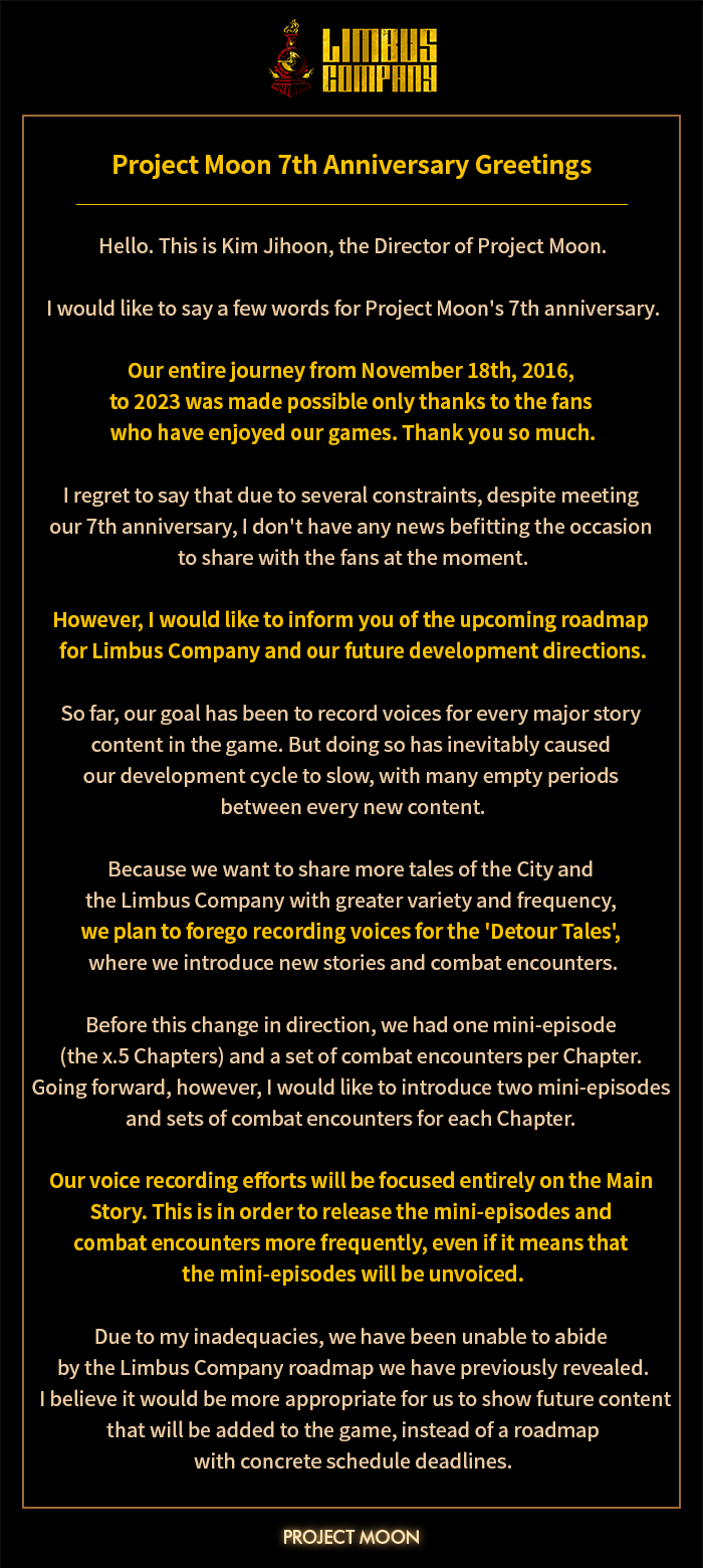 Limbus Company - ProjectMoon