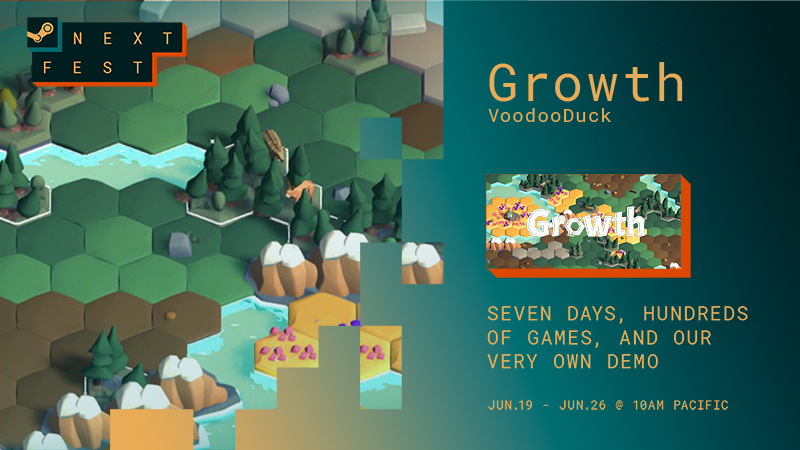 Growth - New Growth demo available during Steam Next Fest! - Steam News