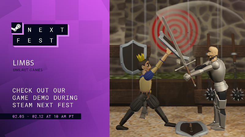 Limbs - Demo for Steam Next Fest released early - Steam News