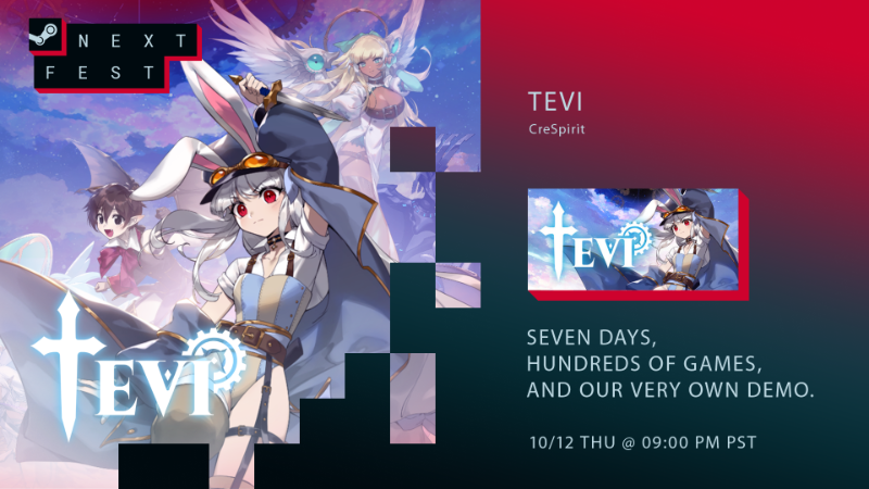 TEVI - Next Fest Stream! - Steam News