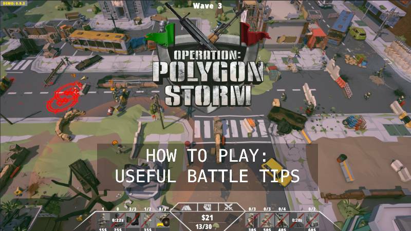 Operation: Polygon Storm - Useful Tips and Tactics on How to Play ...