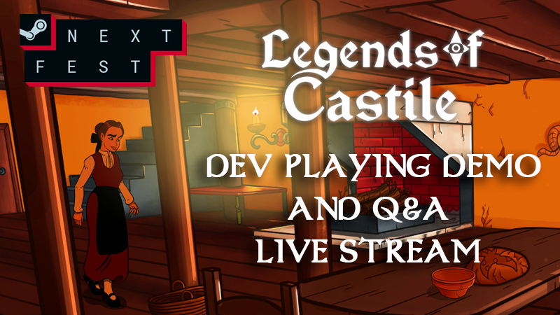 Legends of Castile - Legends of Castile adventure game dev stream ...