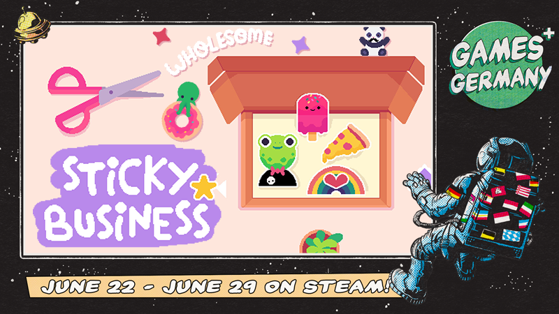 Sticky Business - Sticky Business is featured in Steam’s Games+ Germany ...