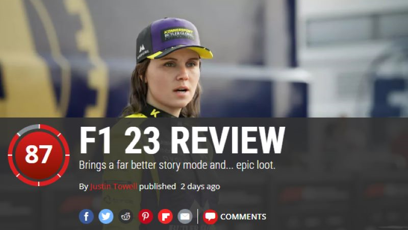 F1® 23 - PC GAMER – F1® 23 Review - Steam News