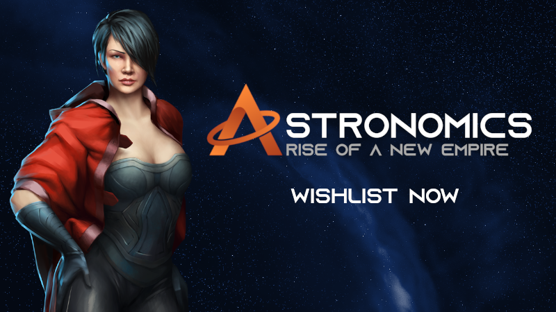 Astronomics Rise of a New Empire - Steam store page release - announcement - Steam News
