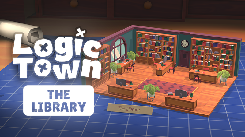 Logic Town - The Library DLC - Now Available! - Steam News