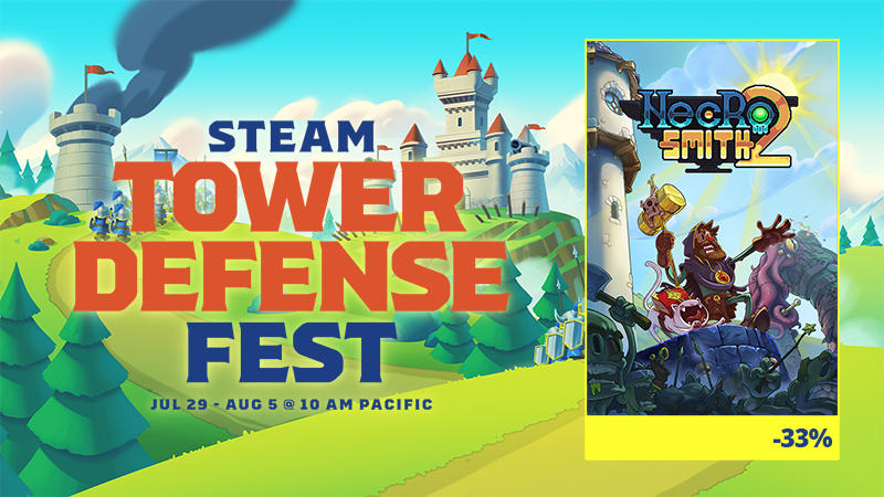 Necrosmith 2 - Steam Tower Defense Fest - Steam News