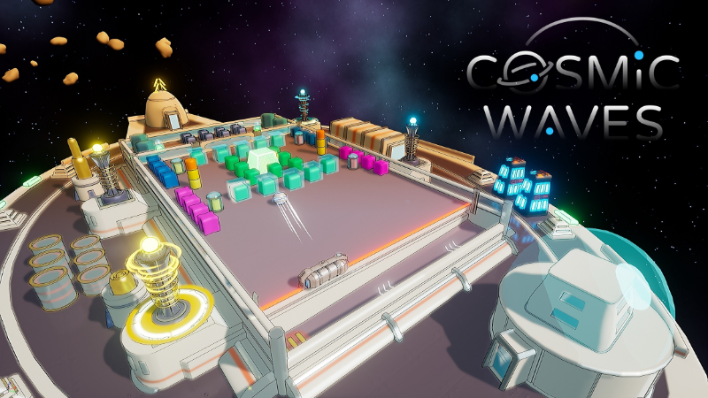 Cosmic Waves - Cosmic Waves Demo Playthrough - Steam News