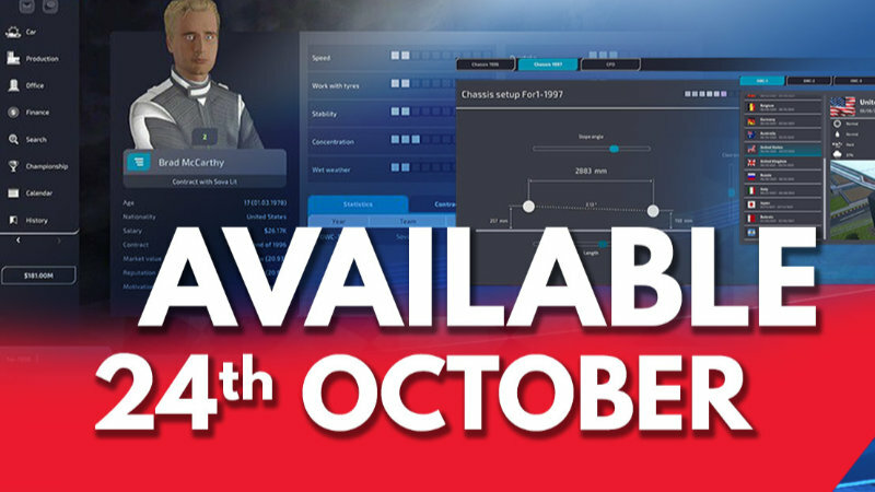 Open Wheel Manager 2 - Open Wheel Manager 2: Available 24th of October ...