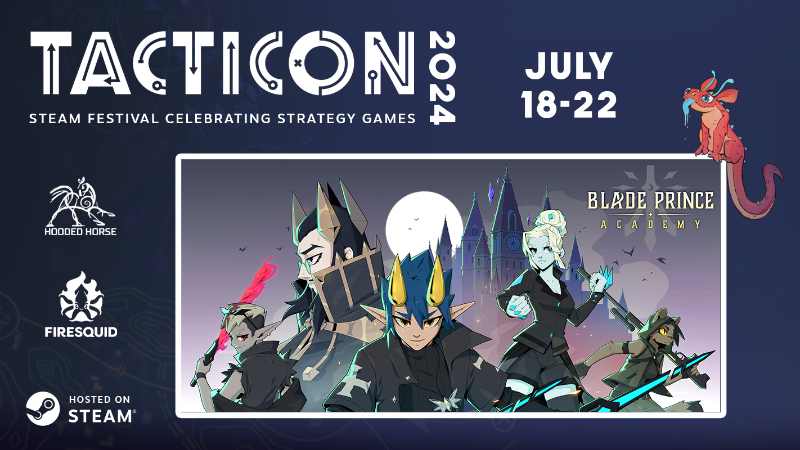 Steam :: Blade Prince Academy :: We're part of TactiCon 2024, a strategy game event ⚔️