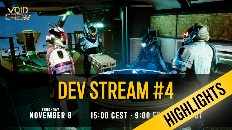 Steam :: Void Crew :: Dev Stream #4 - Highlights