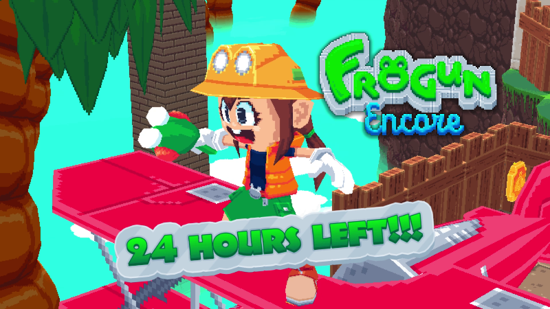Frogun Encore - Frogun Encore releases in 24 hours! - Steam News