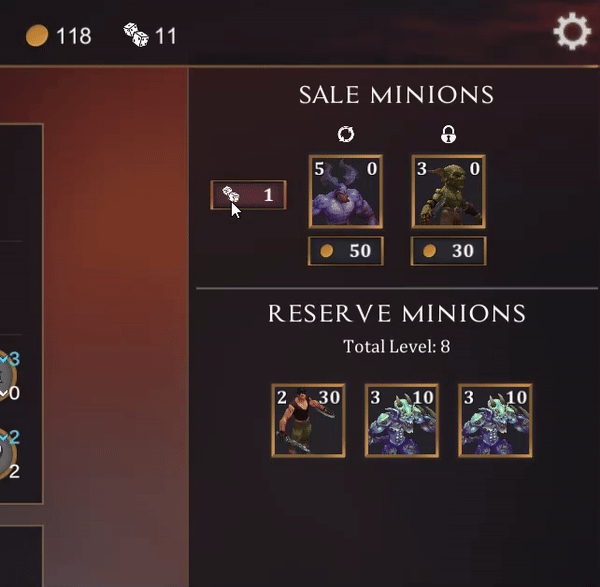 This minions are more expensive than in vendors (currently 20%, subject ...