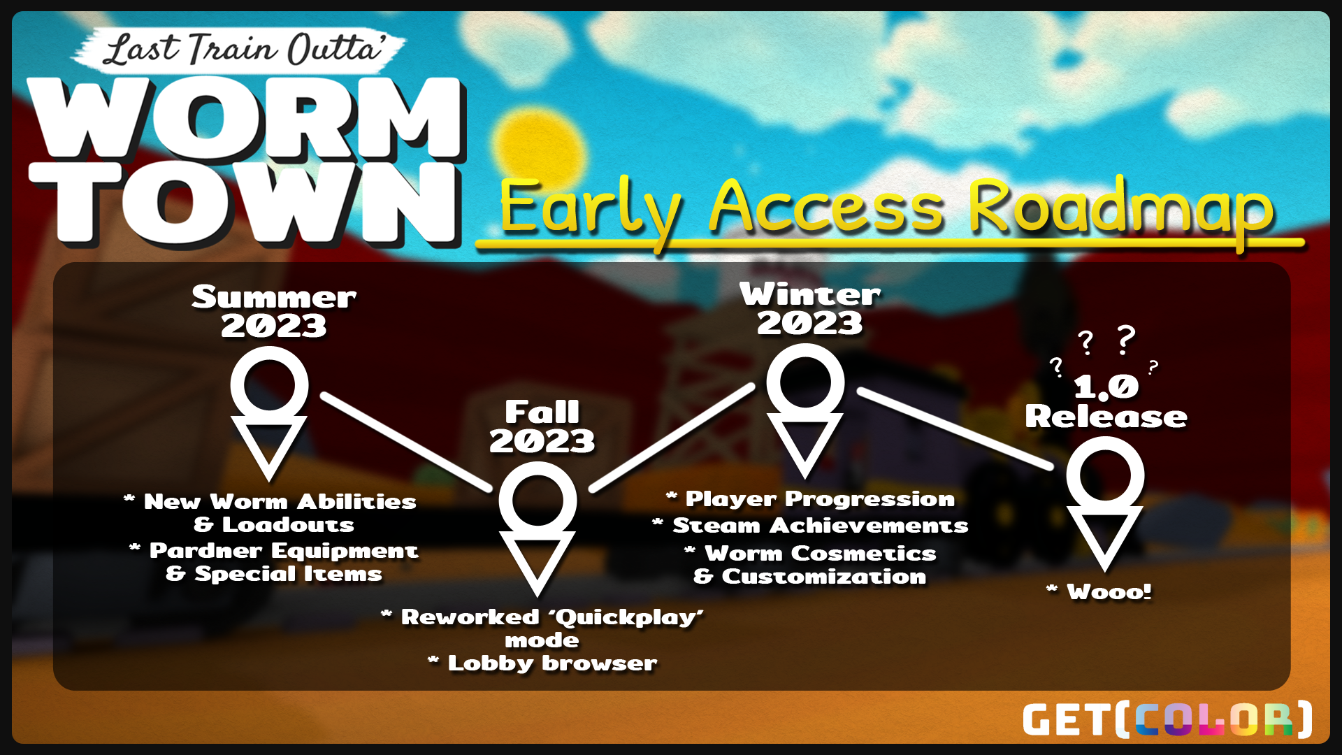 Last Train Outta' Wormtown - Get(Color)
