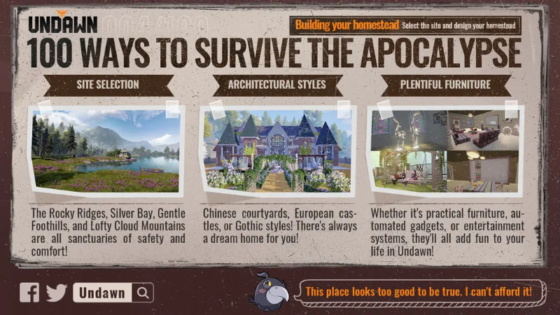 Undawn - Undawn: Select the Site and Design Your Homestead! - Steam News