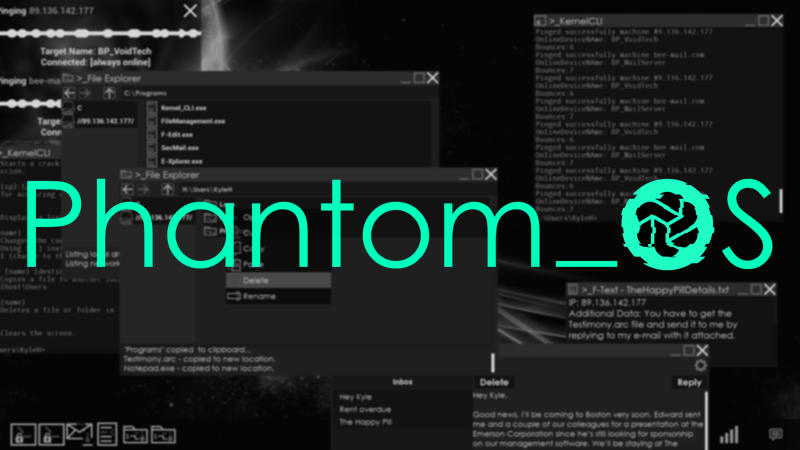 Phantom-OS - Content update and bug fixes - Steam News
