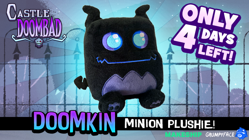 Castle Doombad 2: Muahaha! - 4 DAYS LEFT on our Castle Doombad Plushie ...