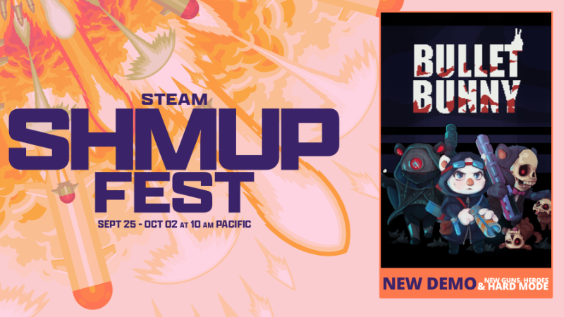 Bullet Bunny - SHMUP Festival! New Guns, Heroes, and Hard Mode! - Steam ...