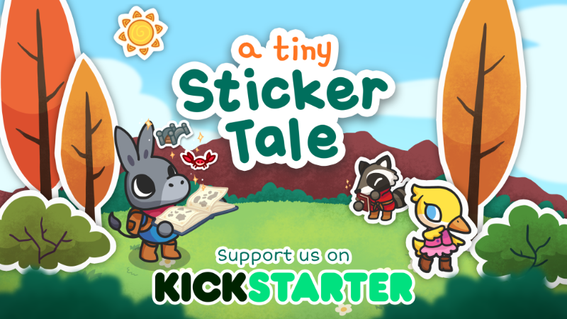 A Tiny Sticker Tale - Kickstarter campaign is coming! - Steam News