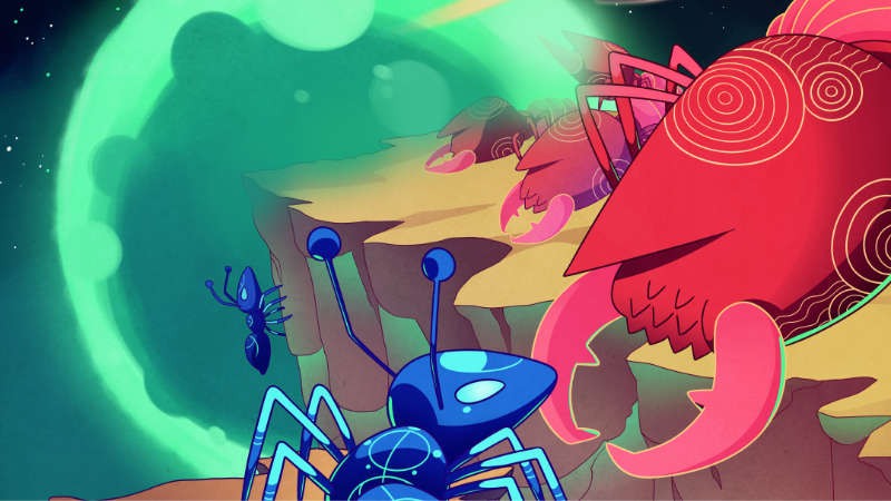 Ants in Space! - See Ants Gameplay For the First Time! - Steam News