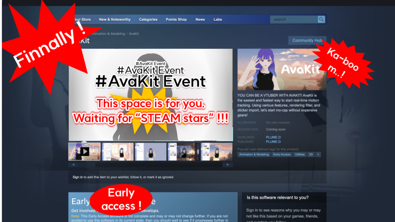 AvaKit - Screenshot and Trailer Event! - Steam News
