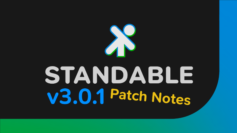 Standable: Full Body Estimation - v3.0.1 Patch Notes - Steam News