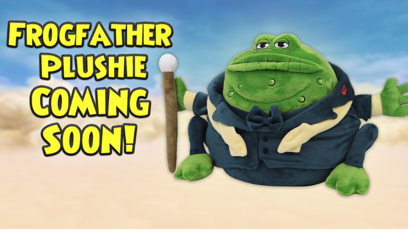 Pirate101 - Frogfather Plushie Coming Soon! - Steam News