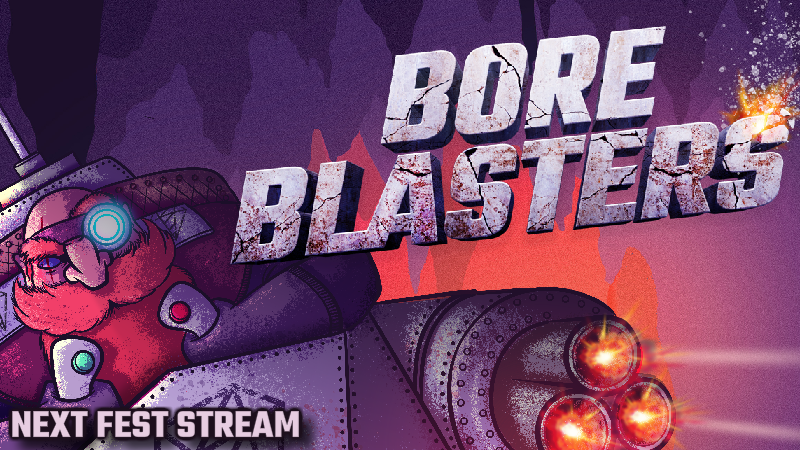Steam :: BORE BLASTERS :: 💥 Blast through rocks with a machine gun drill in BORE BLASTERS!