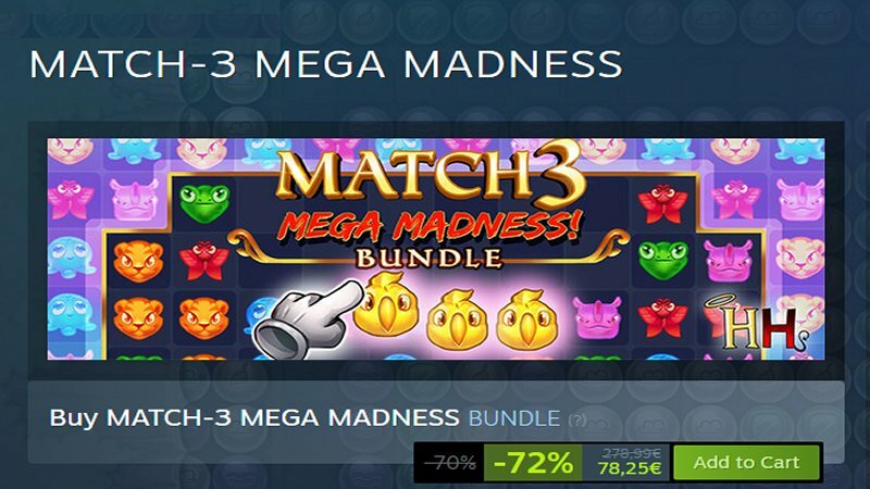 Quadrium 2 - Buy the "Match3 MEGA Madness Bundle" on Steam and save over 70%! - Steam News