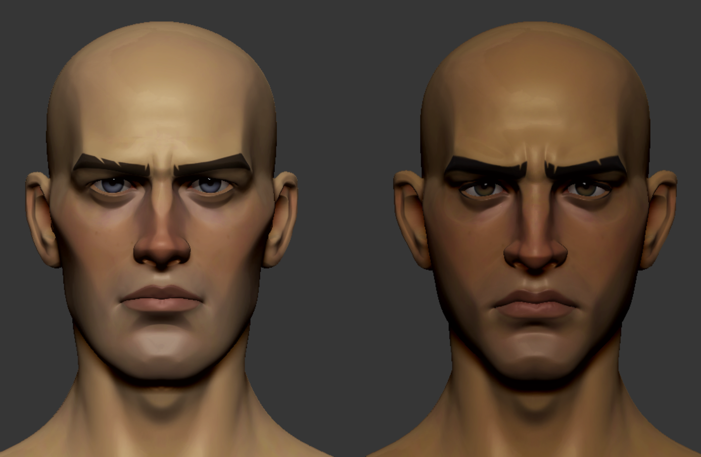 Masculine Variation Renders