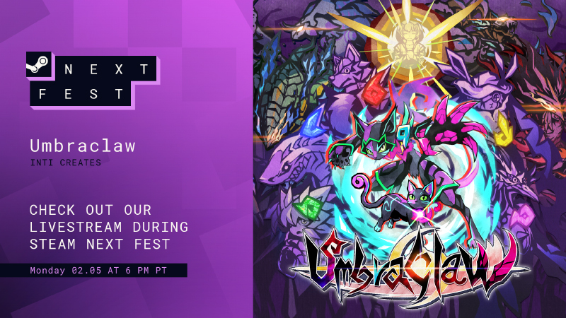 Umbraclaw - Umbraclaw, live at Steam Next Fest! - Steam News