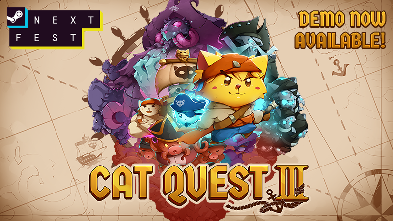 Steam :: Cat Quest III :: We hope you are having a purrrrfect Next Fest!