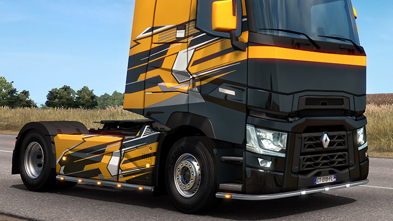 Euro Truck Simulator 2 - ETS2: Super Stripes Paint Jobs Pack - Steam News