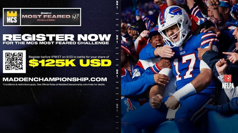 Madden NFL 24 - Madden Championship Series Most Feared Challenge ...