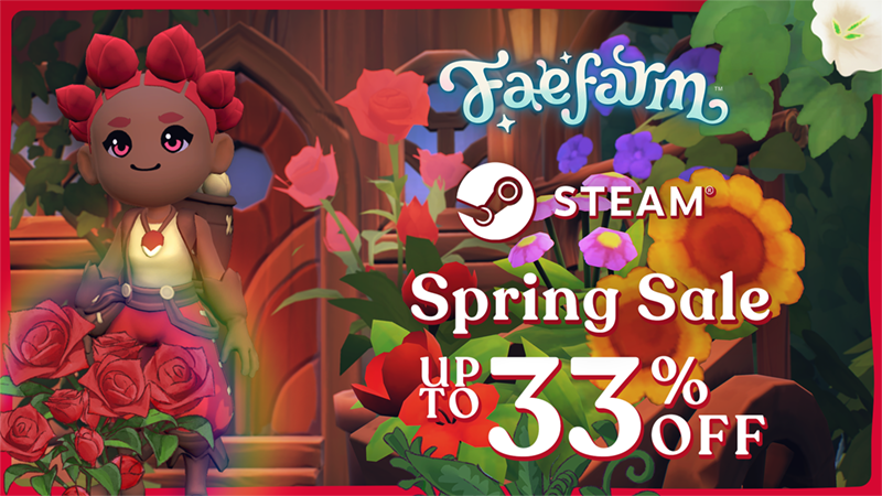 Fae Farm - Fae Farm is on sale, get ready to welcome Spring! - Steam News