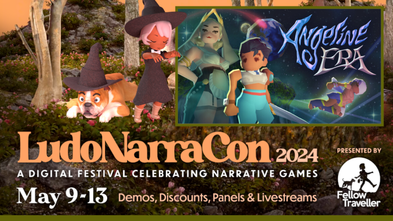 Angeline Era - We're An Official LudoNarraCon 2024 Selection! - Steam News